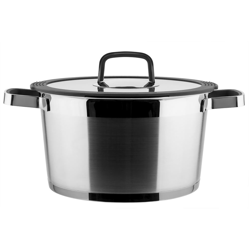 Кастрюля с крышкой Vinzer Moderno 5,4 л 50074 – низкие цены, кредит ...