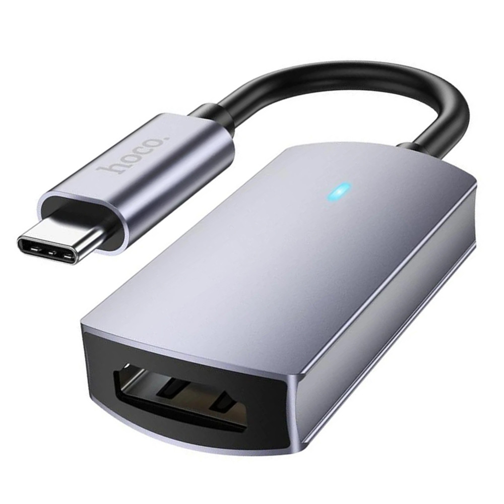 Конвертер адаптер (видео + аудио) Hoco UA20 Type C - HDMI 4K (99143 ...