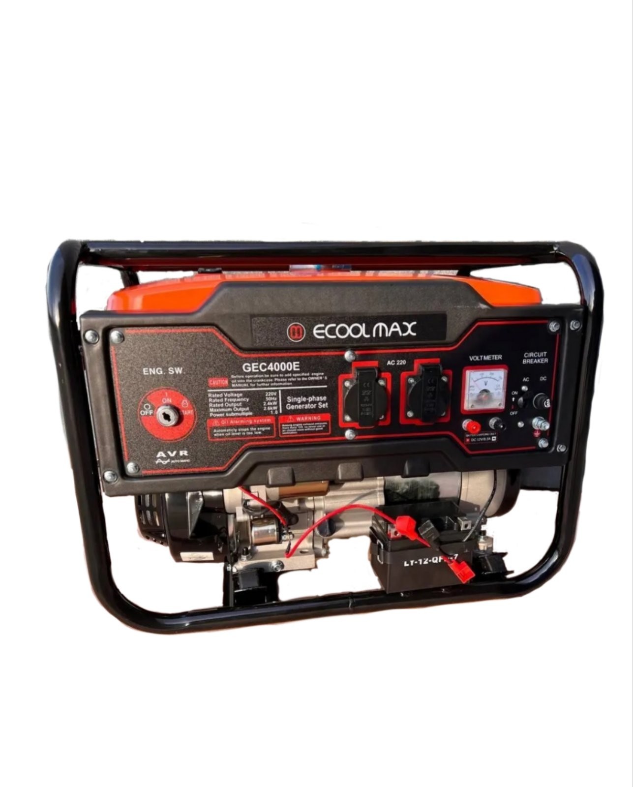 Генератор бензиновый с электростартером ECOOLMAX GEC4000E Япония – фото ...