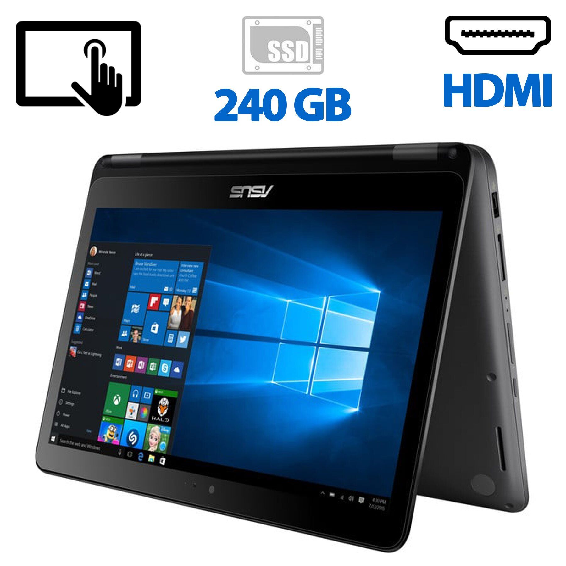 Ультрабук-трансформер Б-класс Asus VivoBook / 13.3'' IPS Touch / Core ...