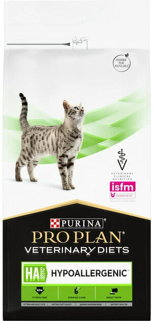 Сухий корм для кішок Purina Pro Plan Veterinary Diets HA Hypoallergenic ...