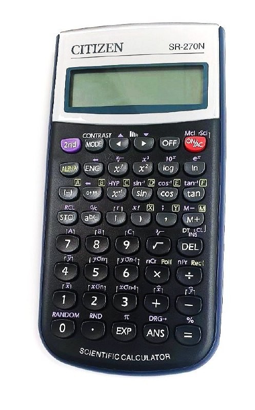 Калькулятор Citizen SR-270N College научный, 2-х строчный дисплей ...