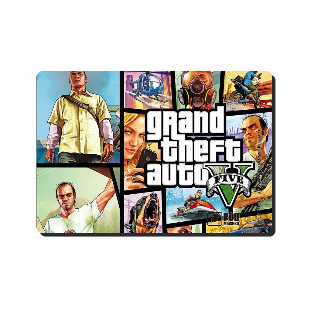 Коврик для мышки Pod Mishkou GAME GTA 5 -1-М – низкие цены, кредит ...