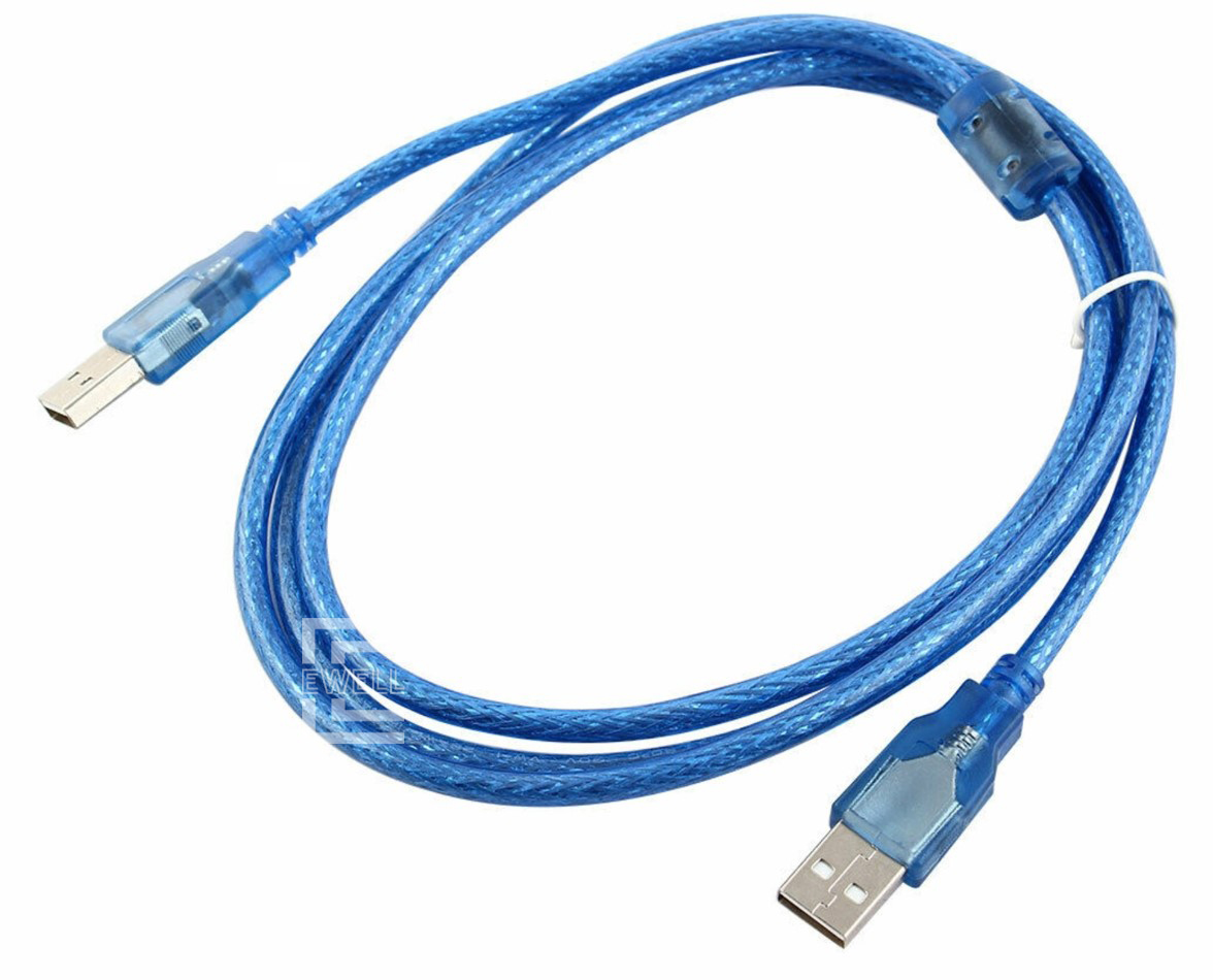 Кабель Ewell USB 2.0 AM - AM екранований, 1.5 м (EW428) – фото, отзывы ...