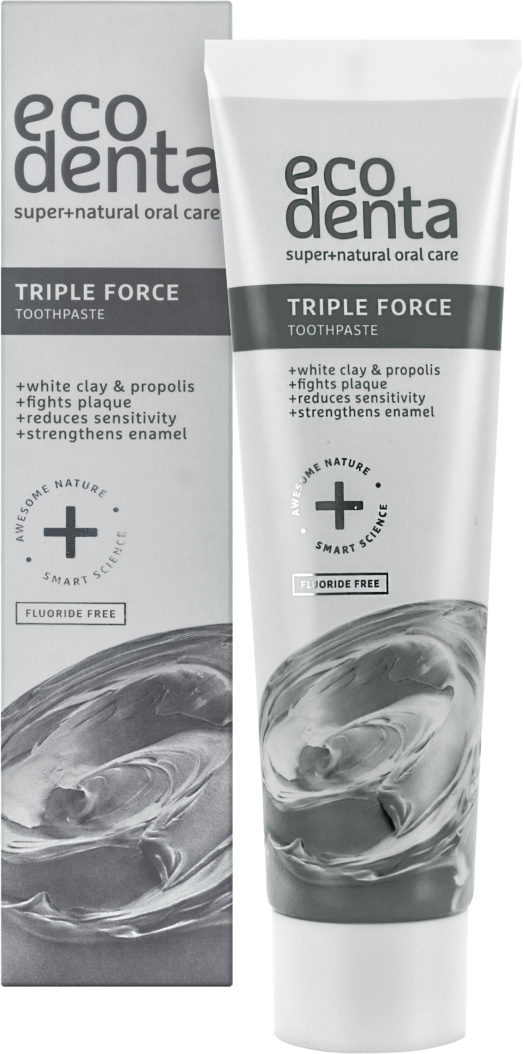 Зубна паста Ecodenta Expert Line Triple Force 75 мл (4770001003213) – в ...