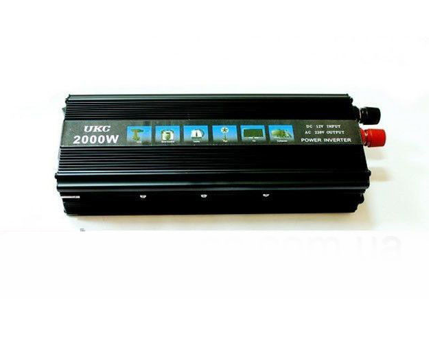 Преобразователь UKC AC/DC 2000W 12V - 220 V SSK – низкие цены, кредит, оплата частями в интернет ...