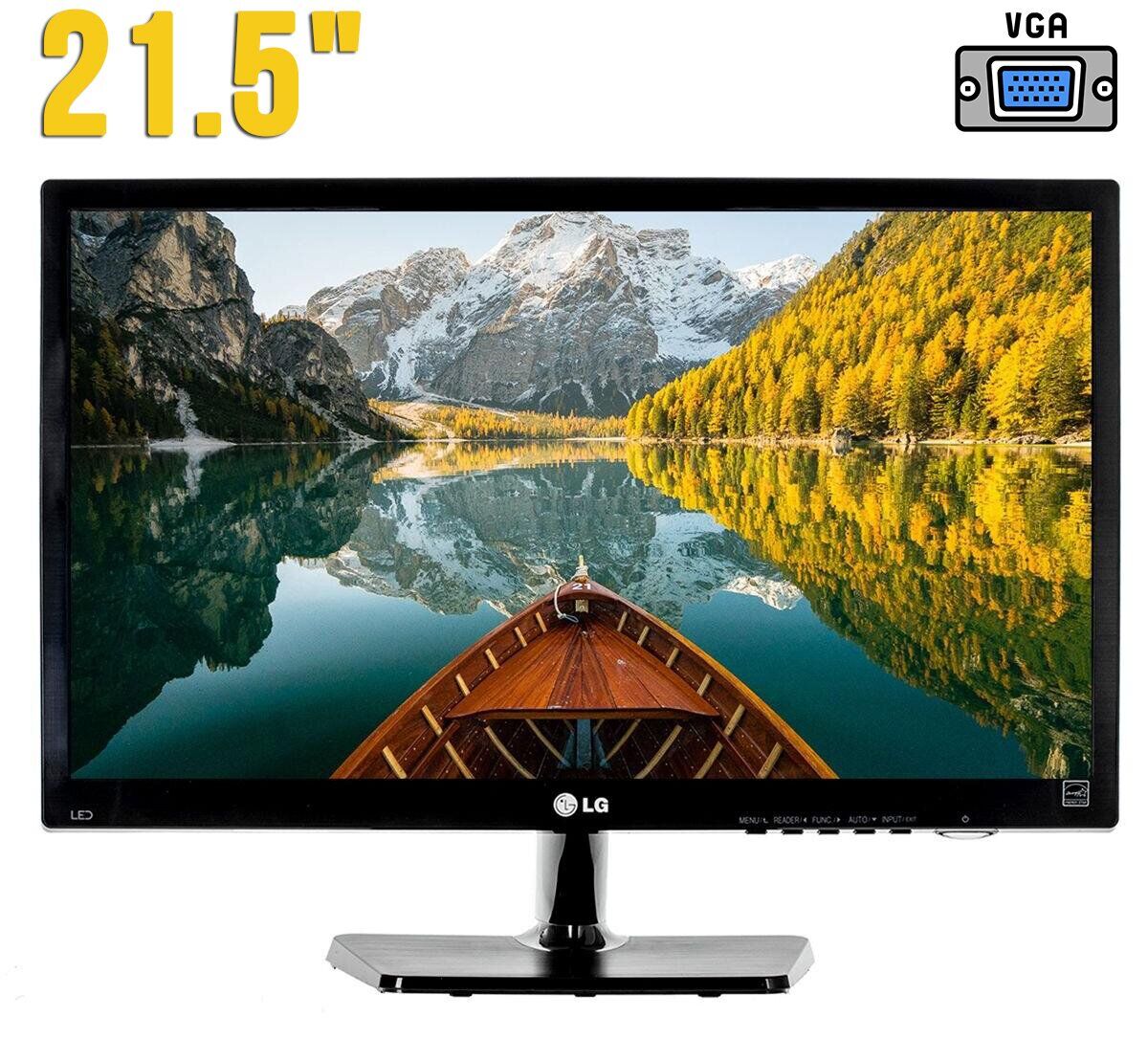 Монитор LG 22M37A-B / 21.5" (1920x1080) TN / VGA / VESA 75x75 блок ...