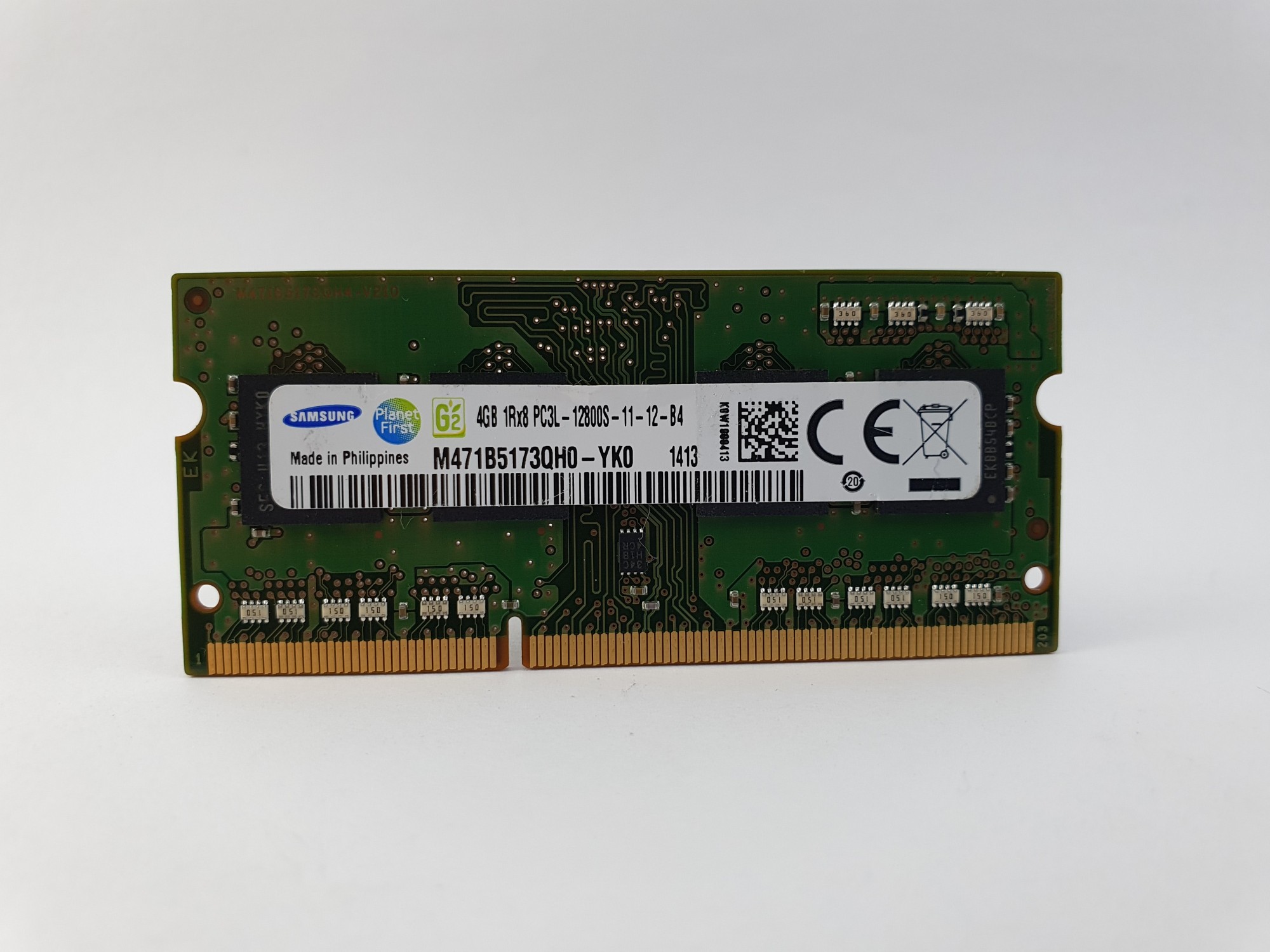 Оперативная память для ноутбука SODIMM Samsung DDR3L 4Gb 1600MHz PC3L ...