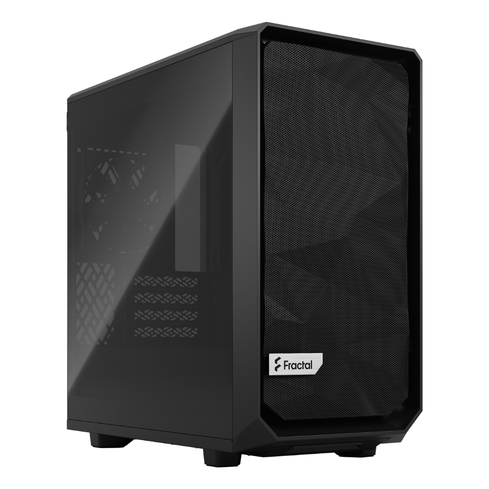 Корпус АТХ Fractal Design Meshify 2 Mini Blk TG darkTint без блока ...