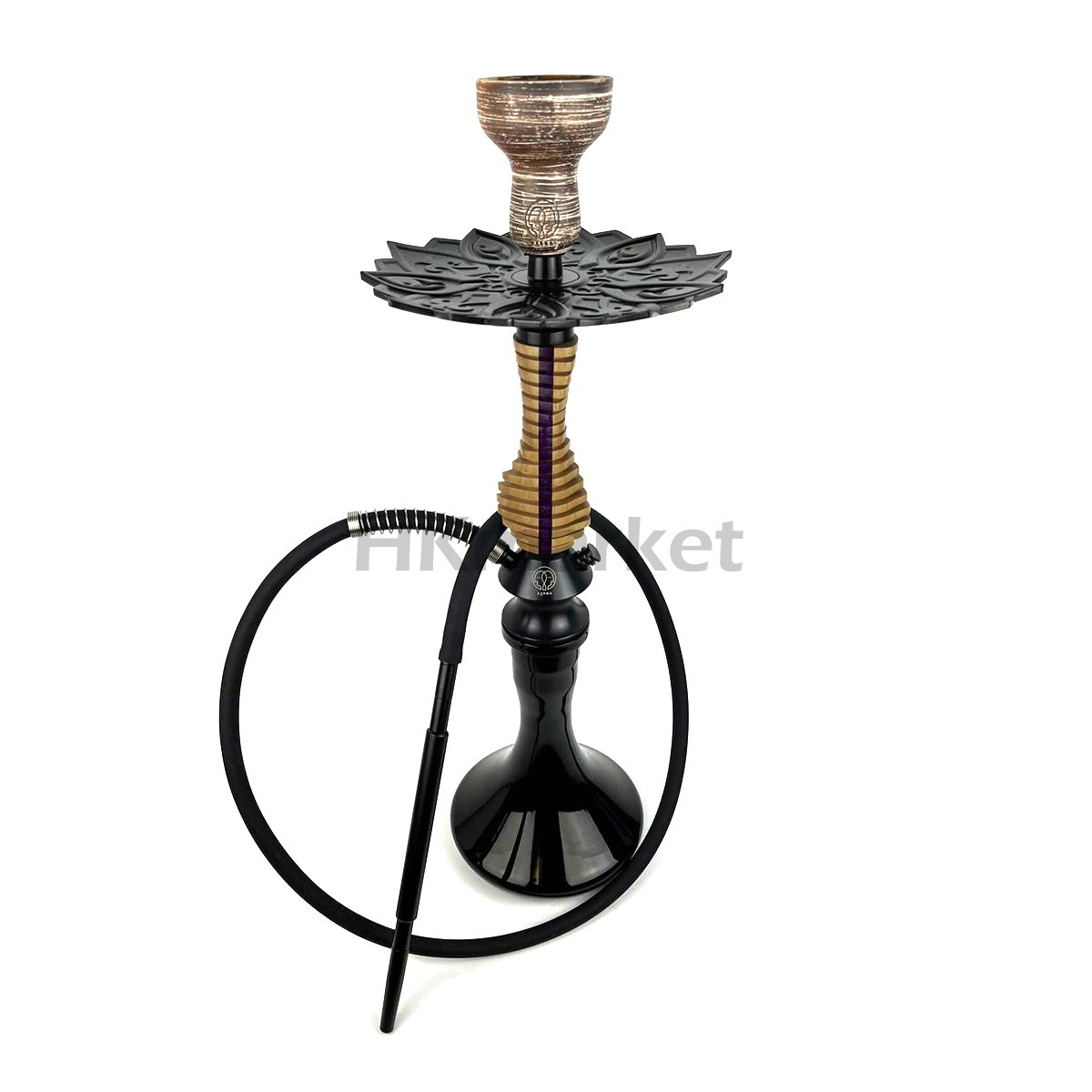 Кальян KARMA HOOKAH LINE Модель 3.0 Mini Violet ( Колба Craft Black ...