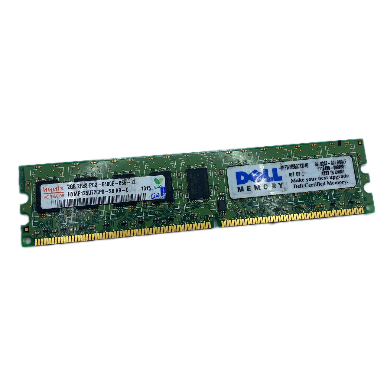 Оперативна память Hynix Ddr2 2gb 800mhz Pc2 6400e Cl6 Hymp125u72cp8