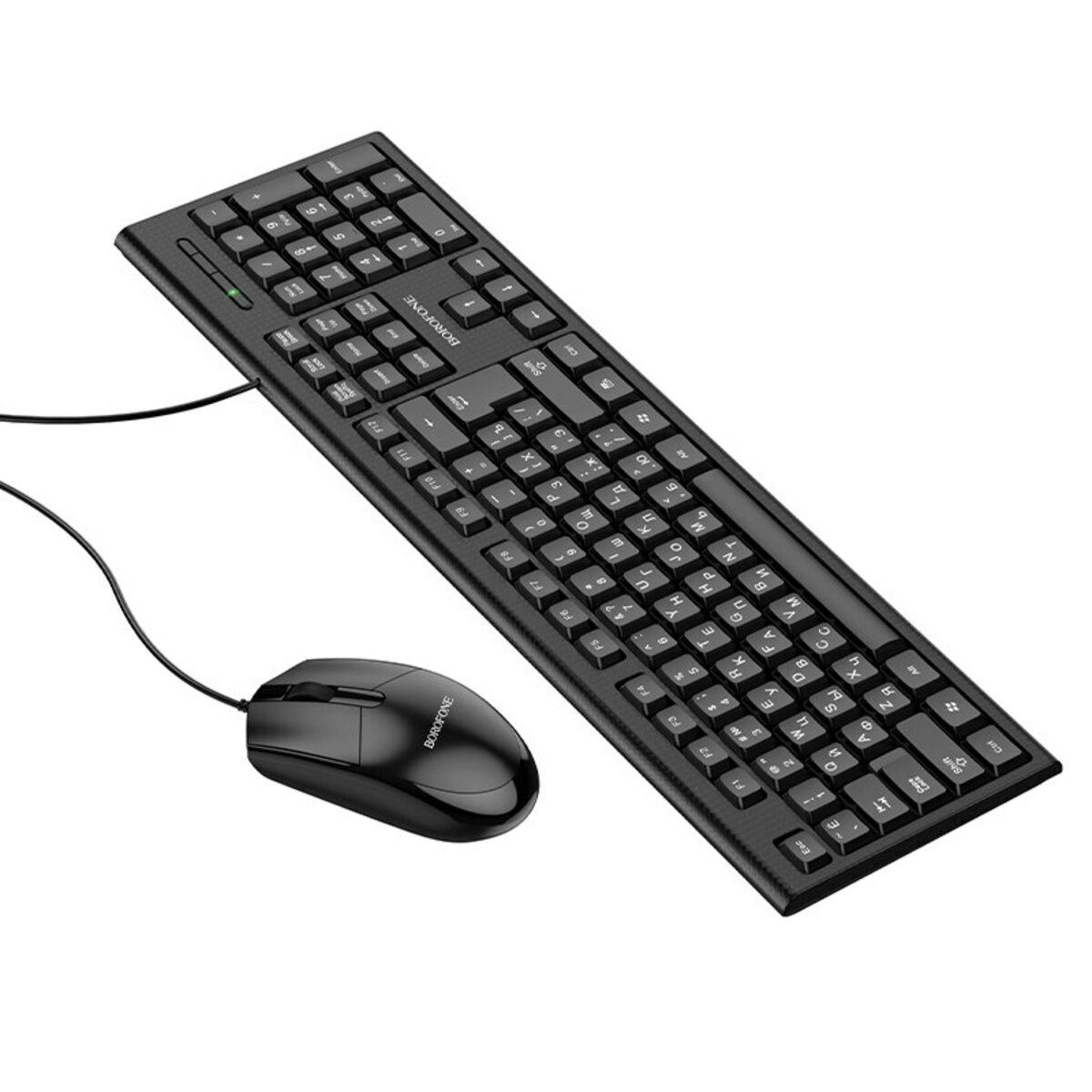 Миша + клавіатура BOROFONE BG6 Business keyboard and mouse set Black ...