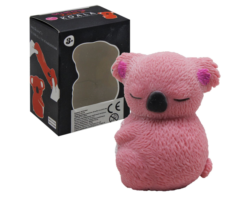 Игрушка-антистресс Сквиши Коала, розовая (22389) – низкие цены, кредит ...
