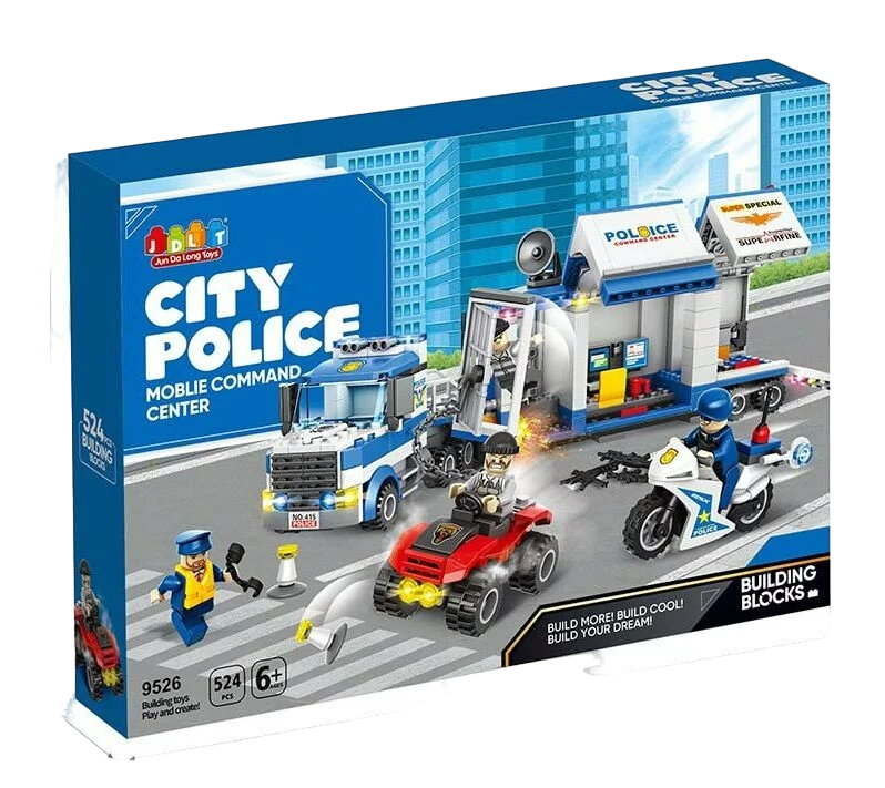 Конструктор JDLT Ограбление 524 детали – низкие цены, кредит, оплата частями в интернет-магазине ...