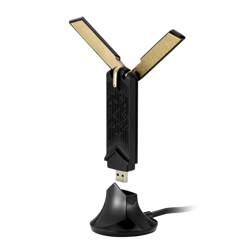 Беспроводной адаптер Asus USB-AX56 (AX1800, WiFI 6, USB 3.2, MU-MIMO ...