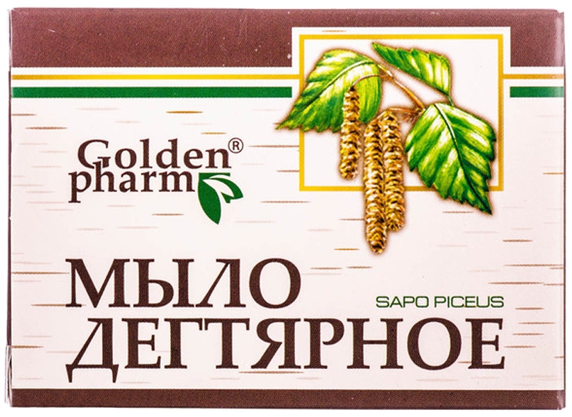 Мыло "Дегтярное" Golden Farm 70g (70 г) (695904-617591-2) – низкие цены ...
