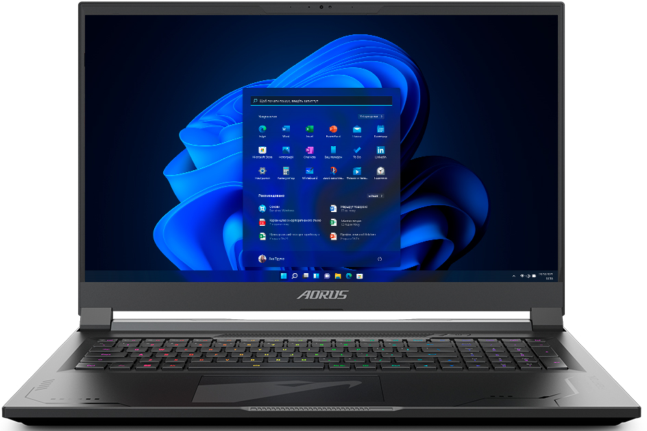 Ноутбук Gigabyte AORUS 17X AZF (AORUS_17X_AZF-B5KZ665SP) Black – низкие ...