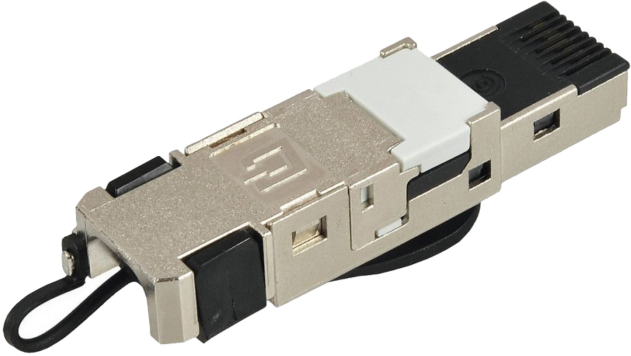 Конектор Corning 10GBase-T Corning RJ45 STP CAT6A екранований (CAXISS ...