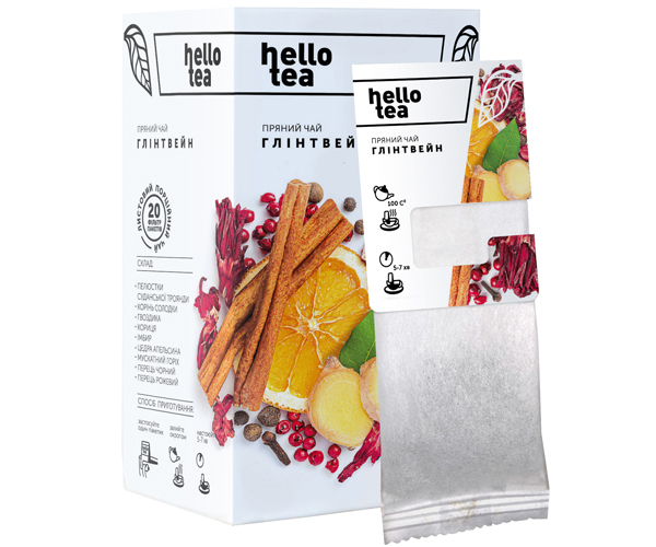 Чай Hello Tea "Глінтвейн" 20шт от продавца: Krystal-trade – ROZETKA ...