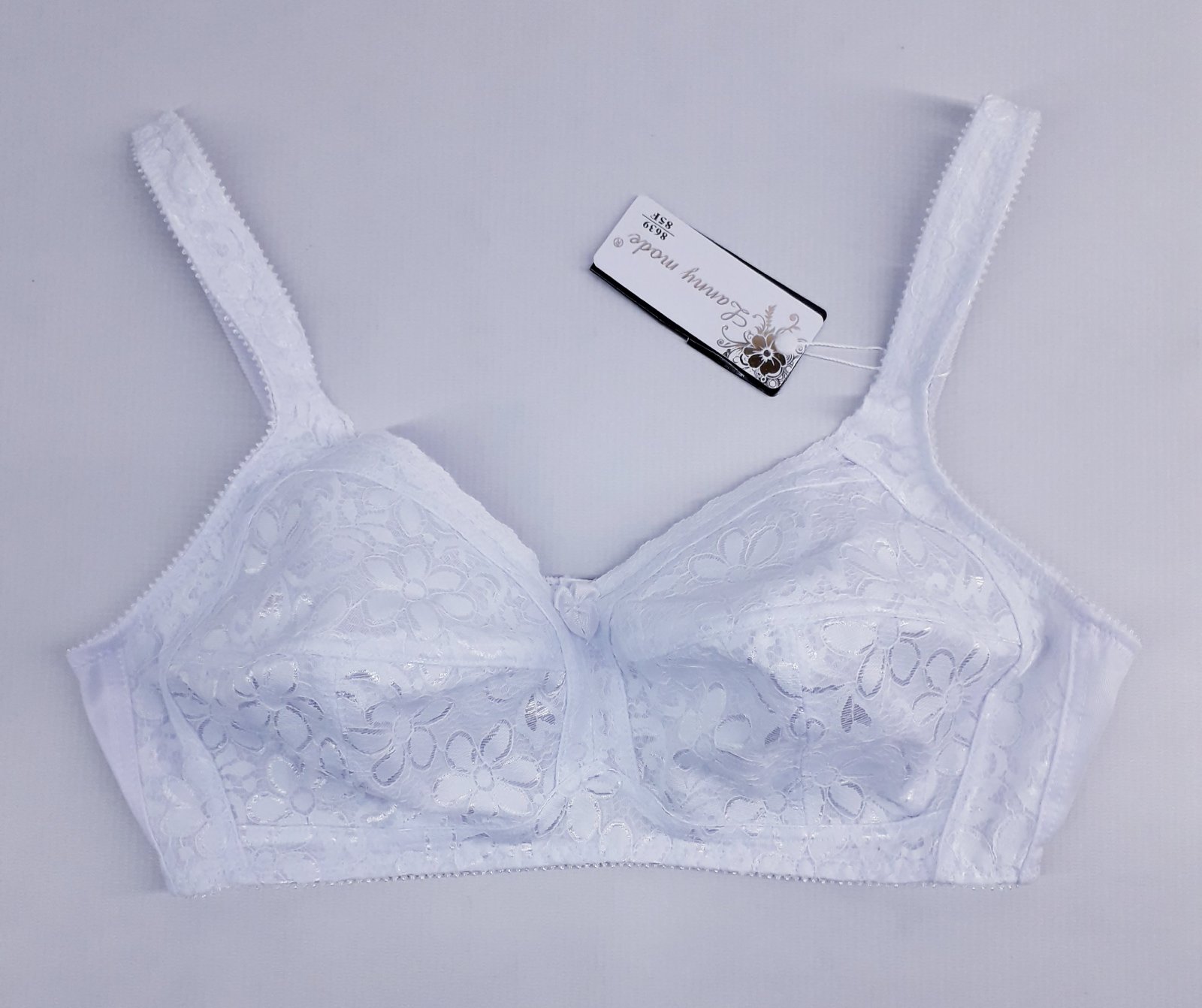 Бюстгальтер Lanny mode 8639F 95f(р) белый – низкие цены, кредит, оплата ...