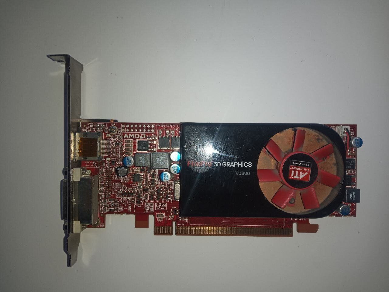 Дискретна відеокарта AMD Firepro V3800, 512 MB DDR3, 64-bit / 1x DVI ...