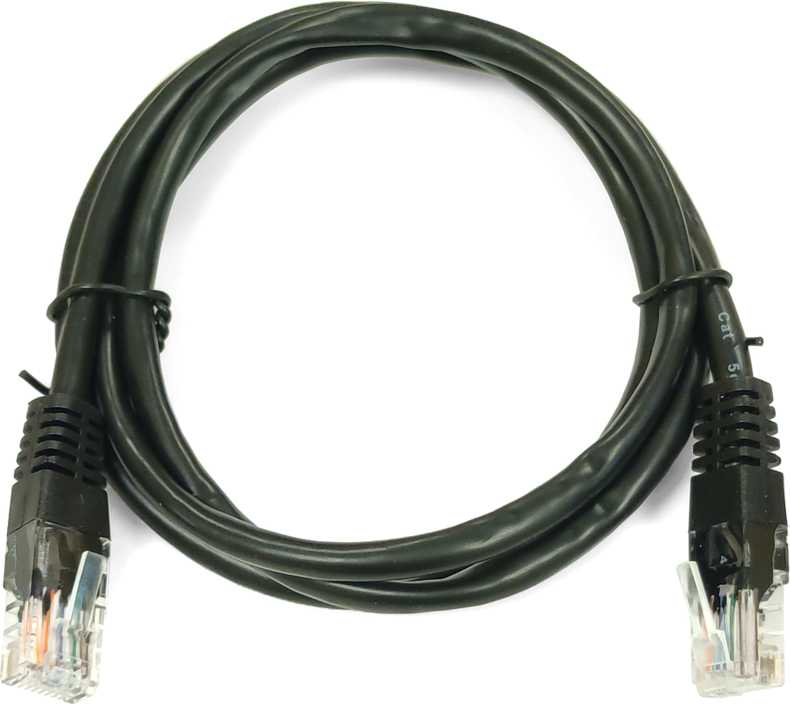 Патч-корд Kingda UTP CAT 5e 0.25 м Черный (PAUT3025-BK) – фото, отзывы ...