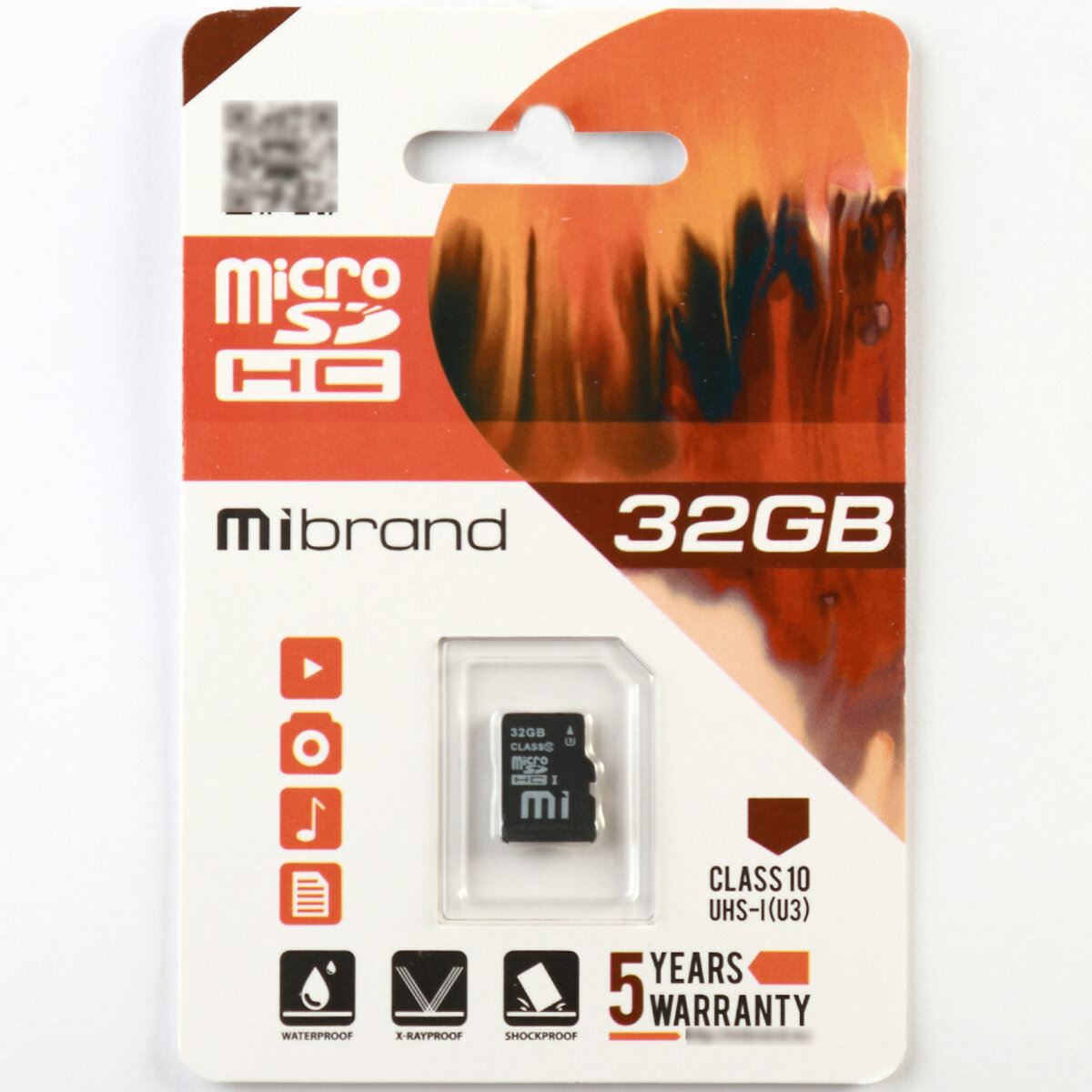 microSDHC (UHS-1 U3) 32Gb class 10 Mibrand microSDHC (UHS-1 U3) Mibrand ...