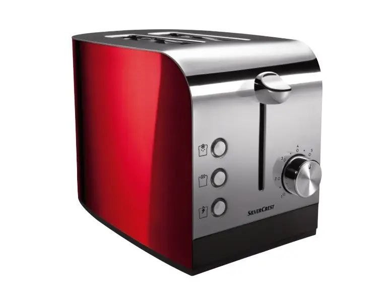 Тостер Silver Crest STS 850 красный – характеристики | ROZETKA