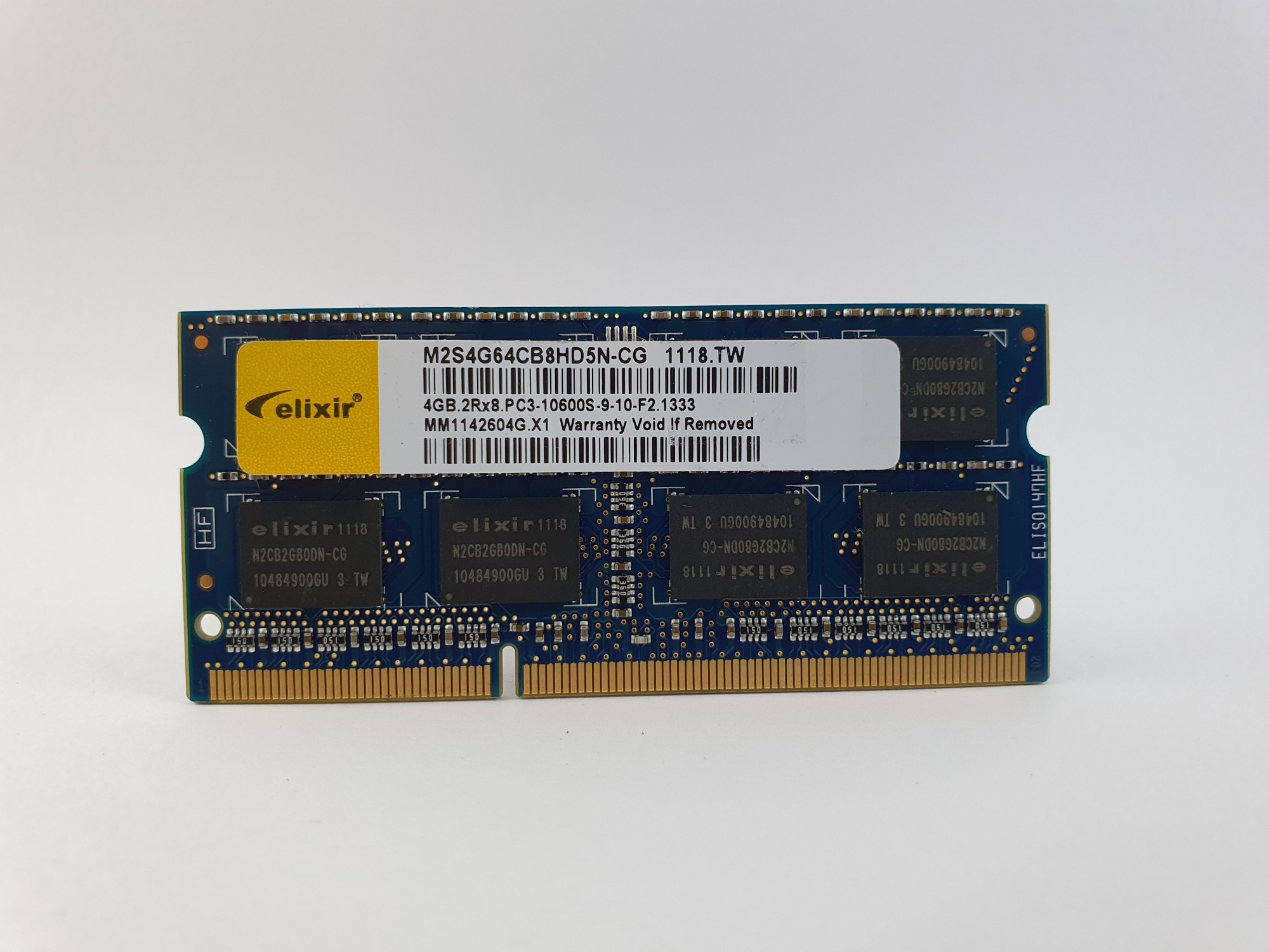 Оперативная память для ноутбука Sodimm Elixir Ddr3 4gb 1333mhz Pc3