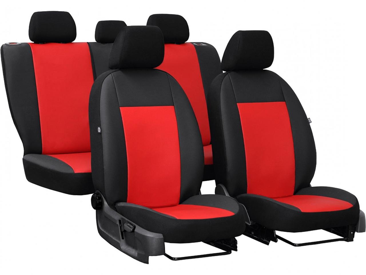 Авто чехлы из эко кожи Toyota Avensis (1997-2003) Pok-ter Road с ...