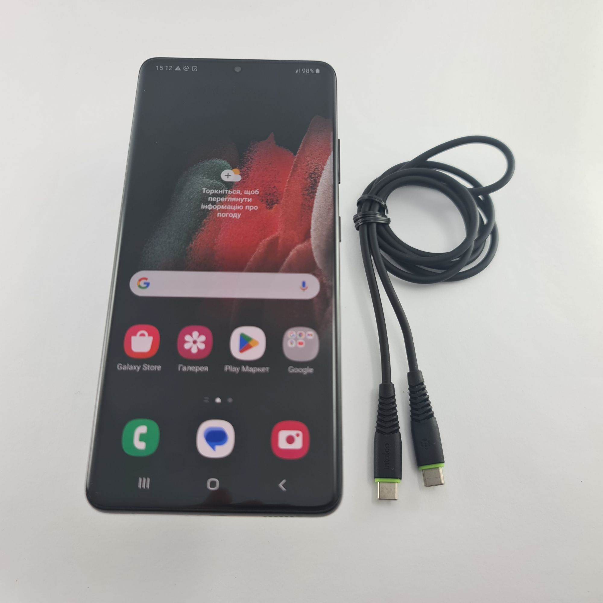 Samsung Galaxy S21 Ultra 256 GB Phantom Black (2B00008794) БУ – фото ...