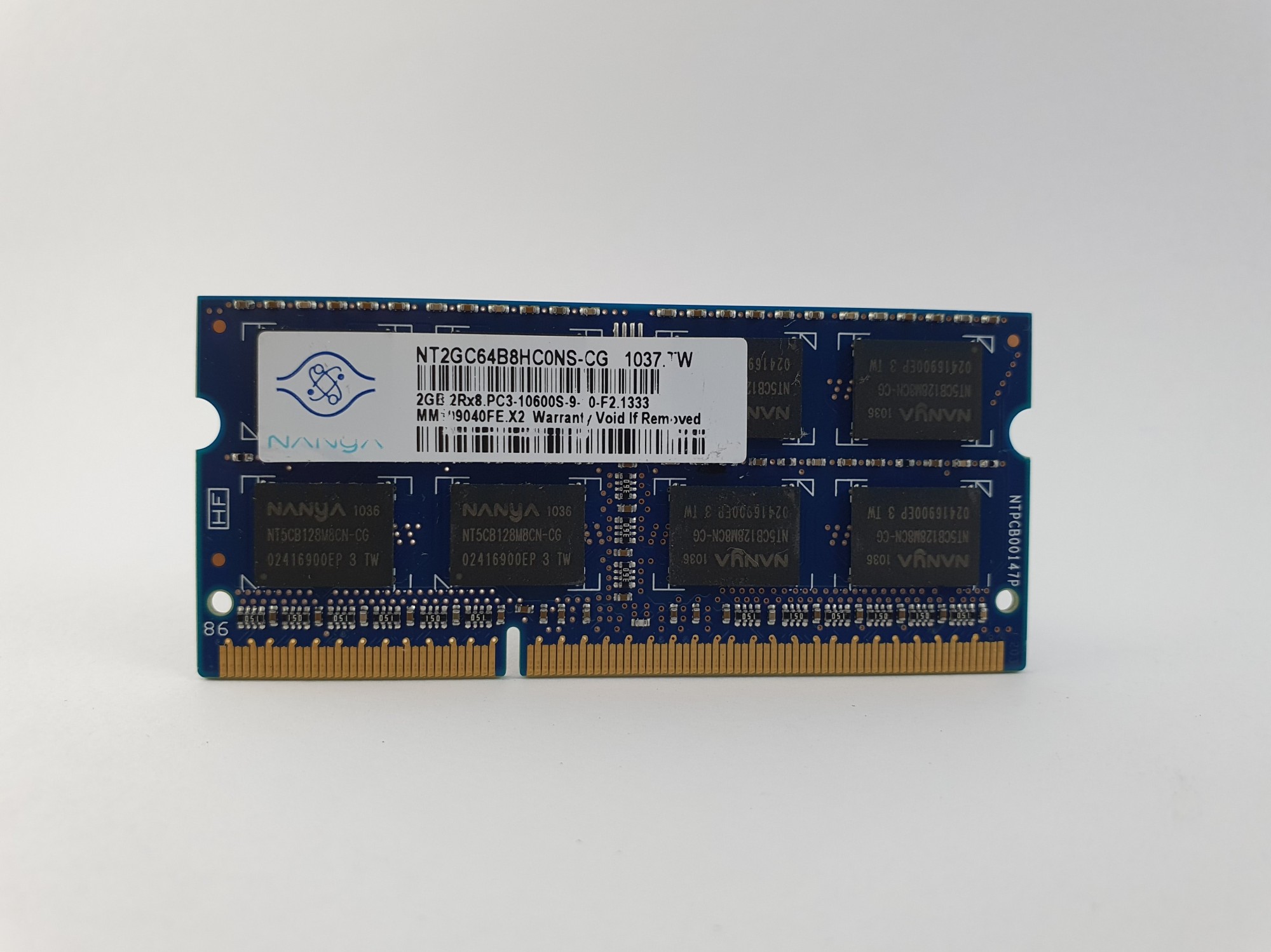 Оперативная память для ноутбука SODIMM Nanya DDR3 2Gb 1333MHz PC3 ...