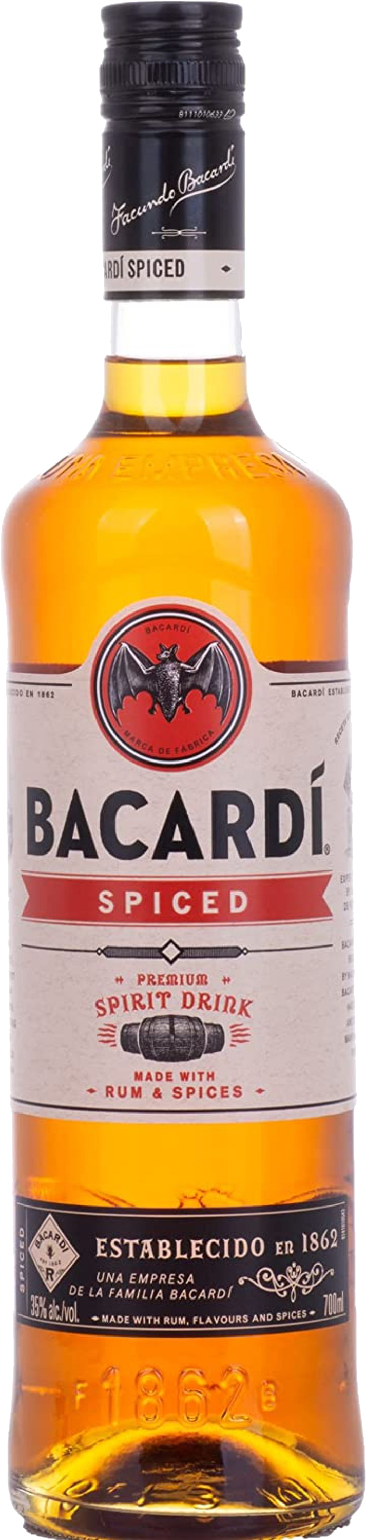 Ром Bacardi Spiced 0.7 л 35% (7610113007518) – фото, отзывы ...