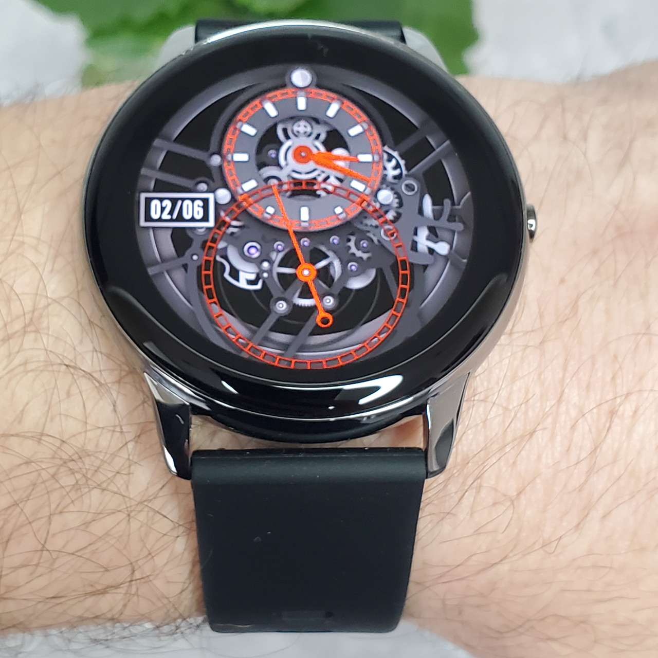 Круглі водонепроникні Смарт Годинник Hoco Y10 з Amoled дисплеєм ...