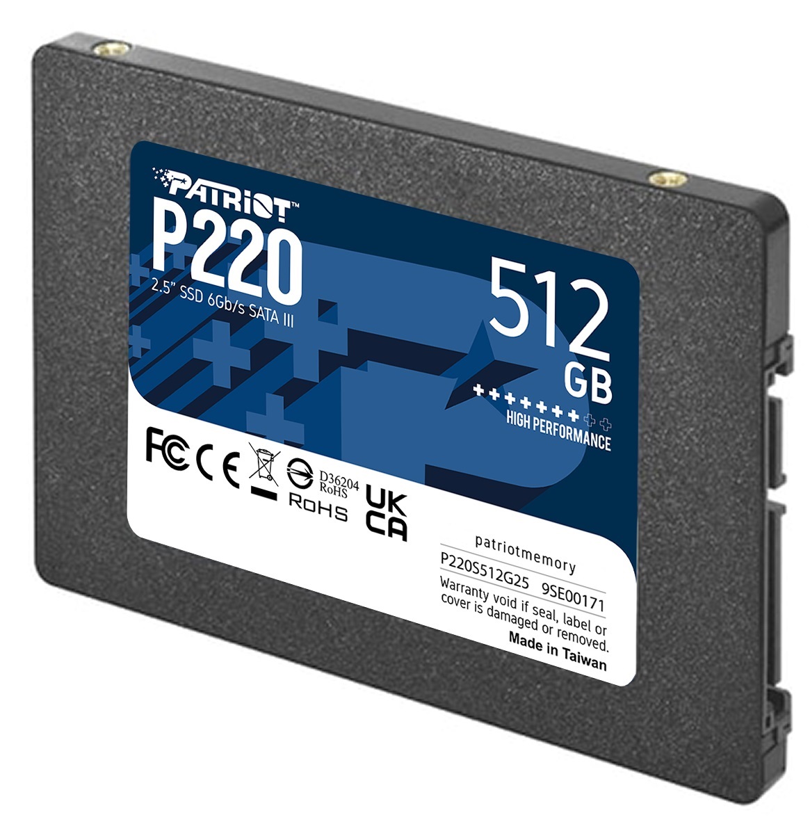 SSD диск 512GB Patriot P-220 SATAIII 2.5 TLC – фото, отзывы ...