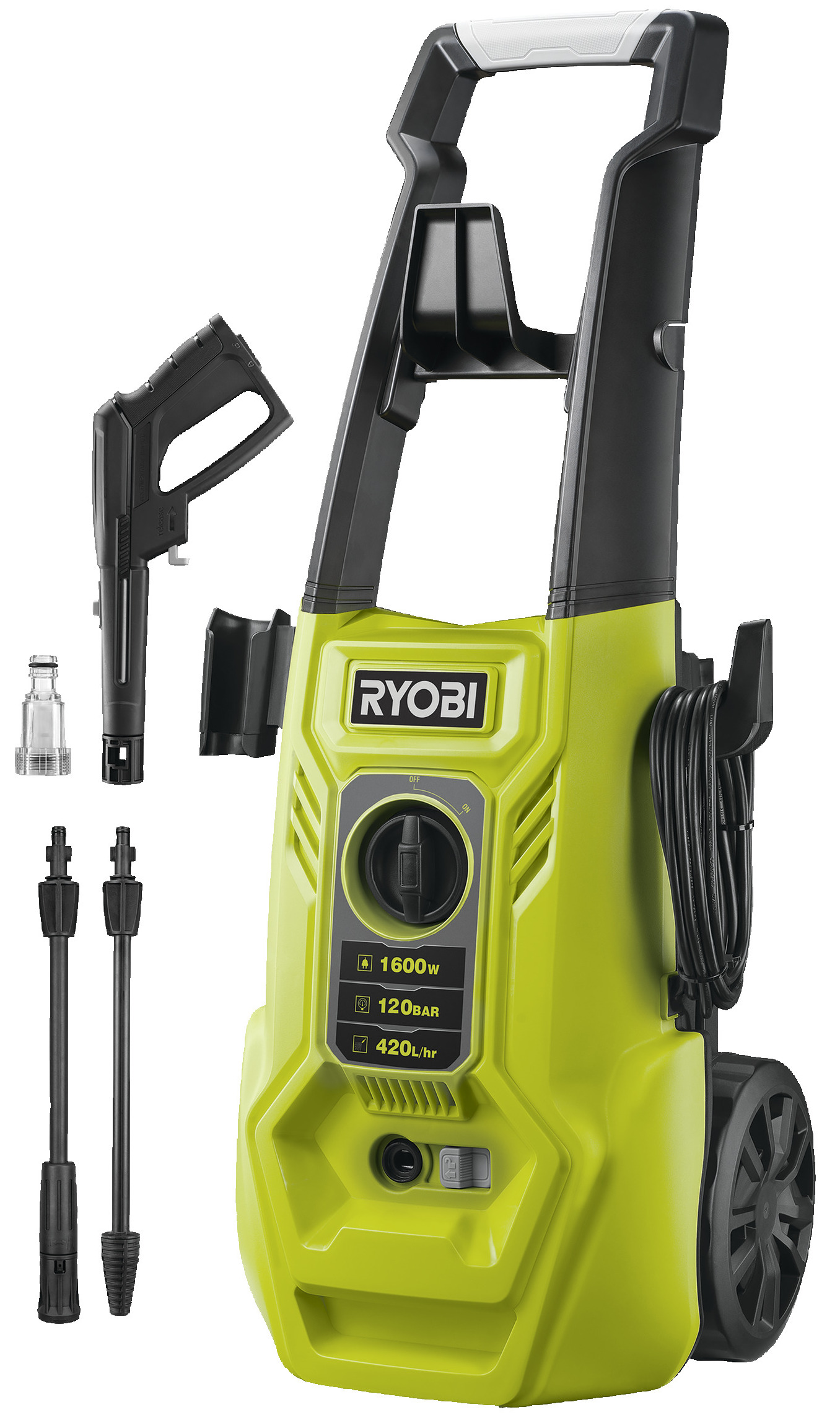 Мойка высокого давления RYOBI RY120PWA – фото, отзывы, характеристики в ...