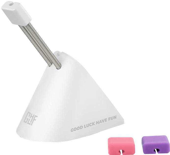 Держатель кабеля FRAGON Citadel RGB 3 colorful clips White ...