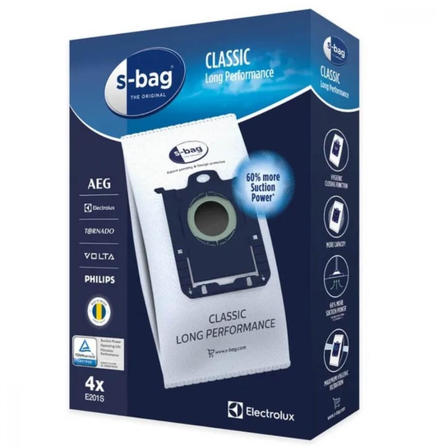 Набір мішки Electrolux / Philips FC8021/03 Classic Long Performance ...