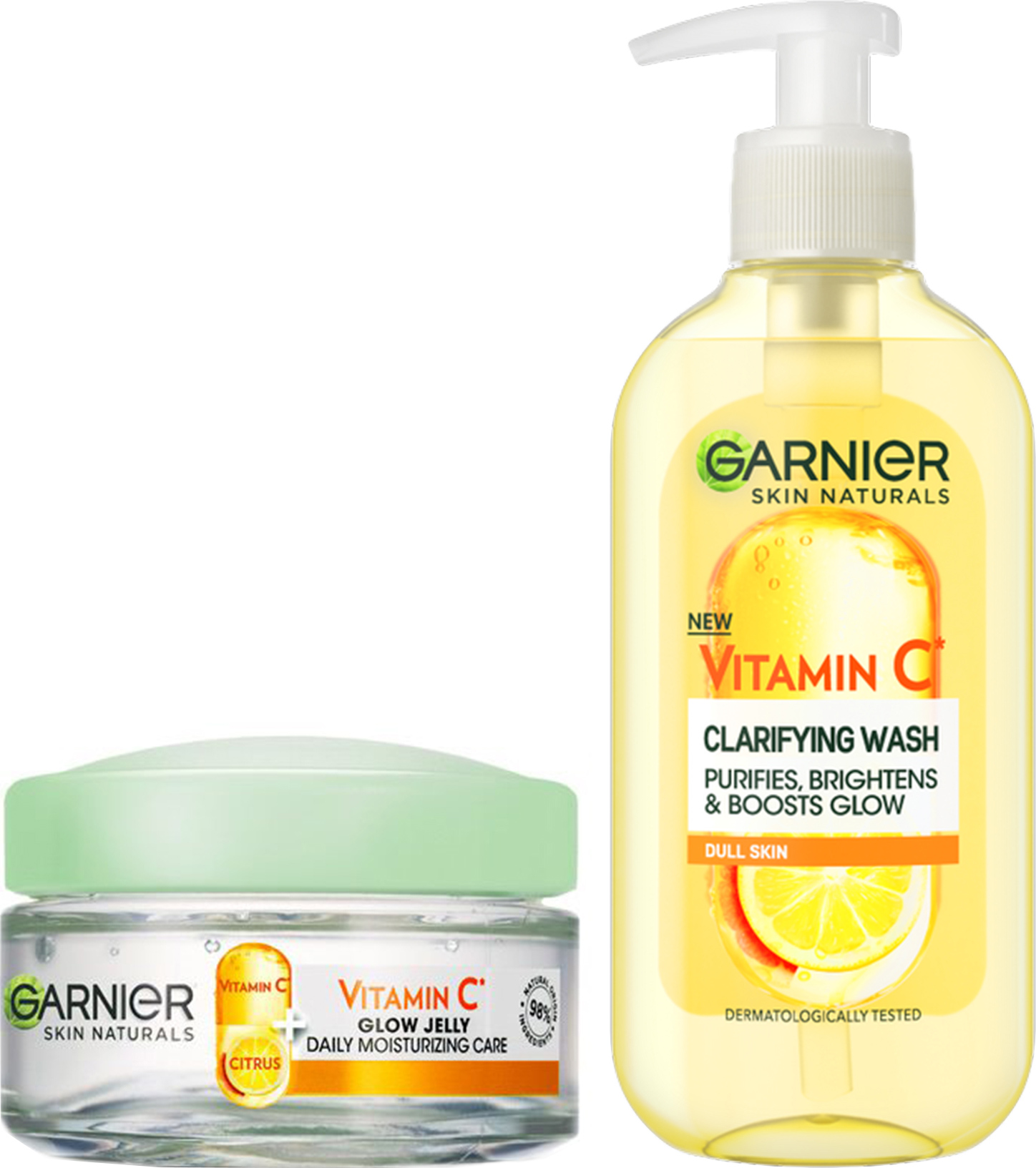 Набор ухода с витамином С для тусклой кожи лица Garnier Skin Naturals ...