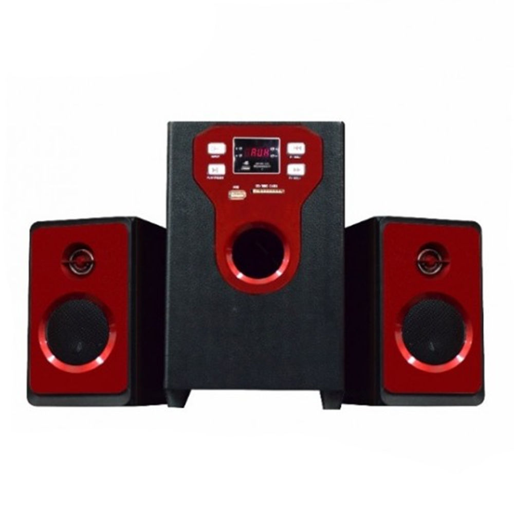 Компьютерные колонки с сабвуфером 2.1 AiLiang T11C USB/FM – фото ...