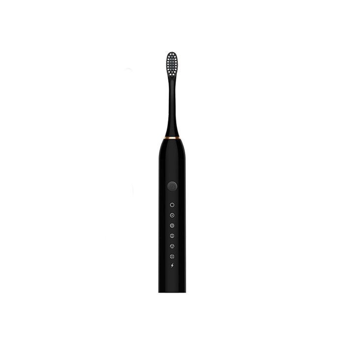 Электрическая зубная щетка Sonic Toothbrush X-3 Black + 4 насадки ...