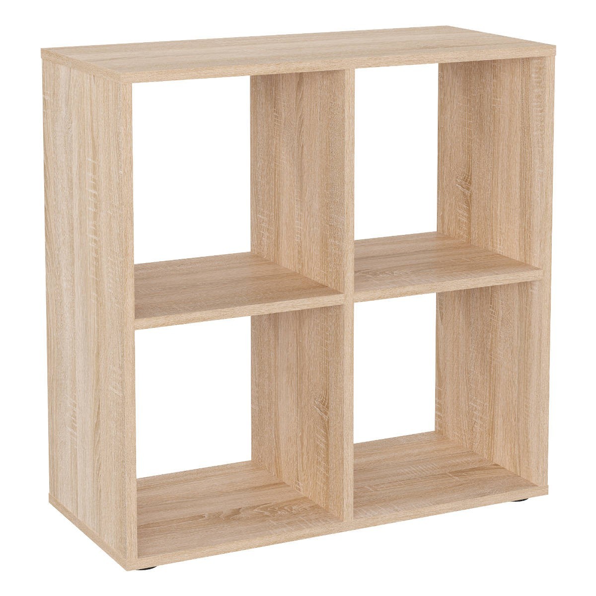 Шафа книжкова офісна Стелаж Відкрита полиця відкриті секції Компаніт КШ 22 Дуб сонома фото