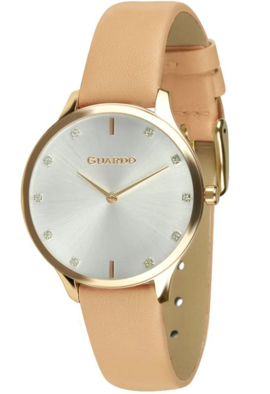 Женские часы GUARDO B01580P-3 / Бежевый – низкие цены, кредит, оплата ...