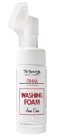 Пенка для умывания для проблемной кожи лица Top Beauty с щеточкой 150 ...