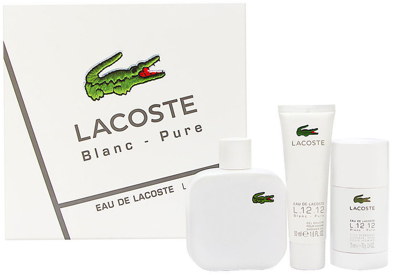Lacoste Eau De Lacoste Blanc Pure L.12.12 & JEREMYVILLE (чоловічі ...