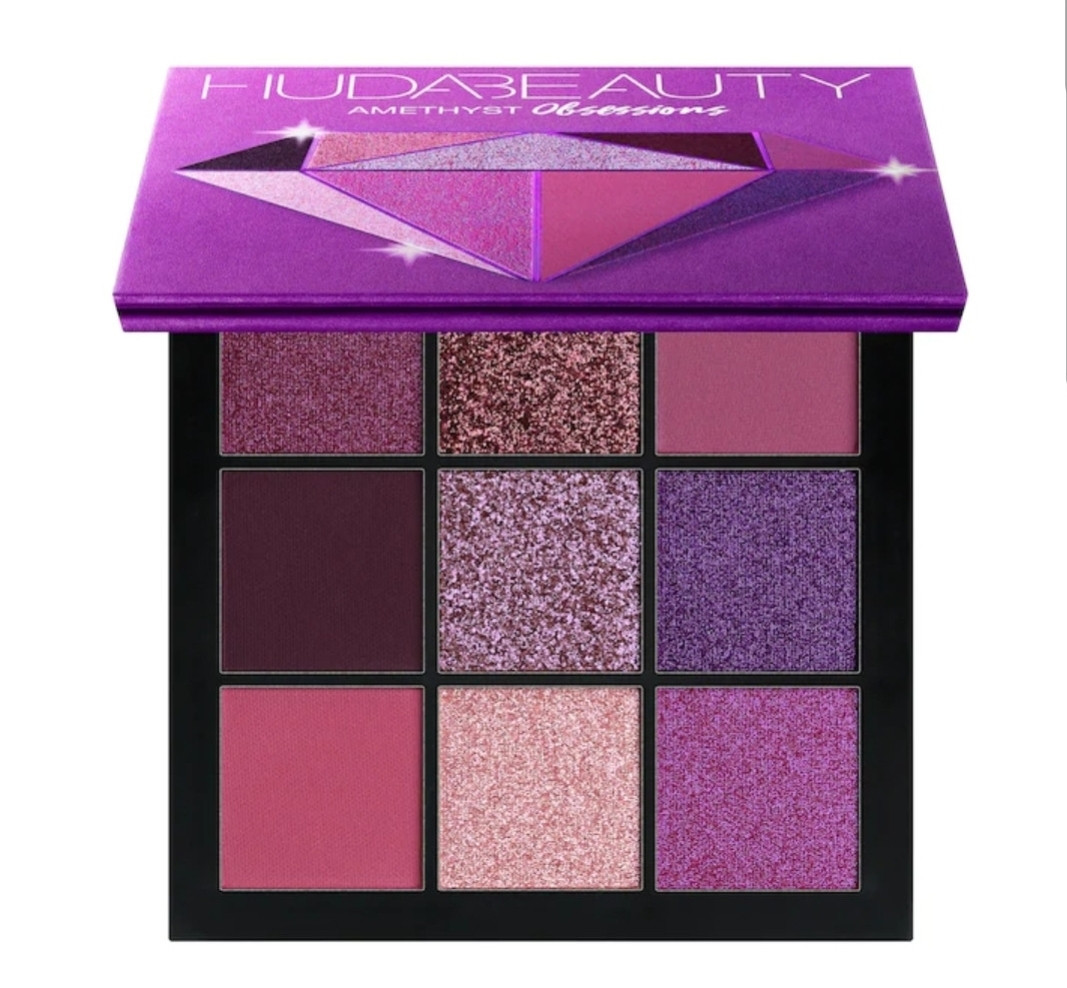 Палетка тіней Huda beauty Amethyst obsessions от продавца: YouMake – в ...
