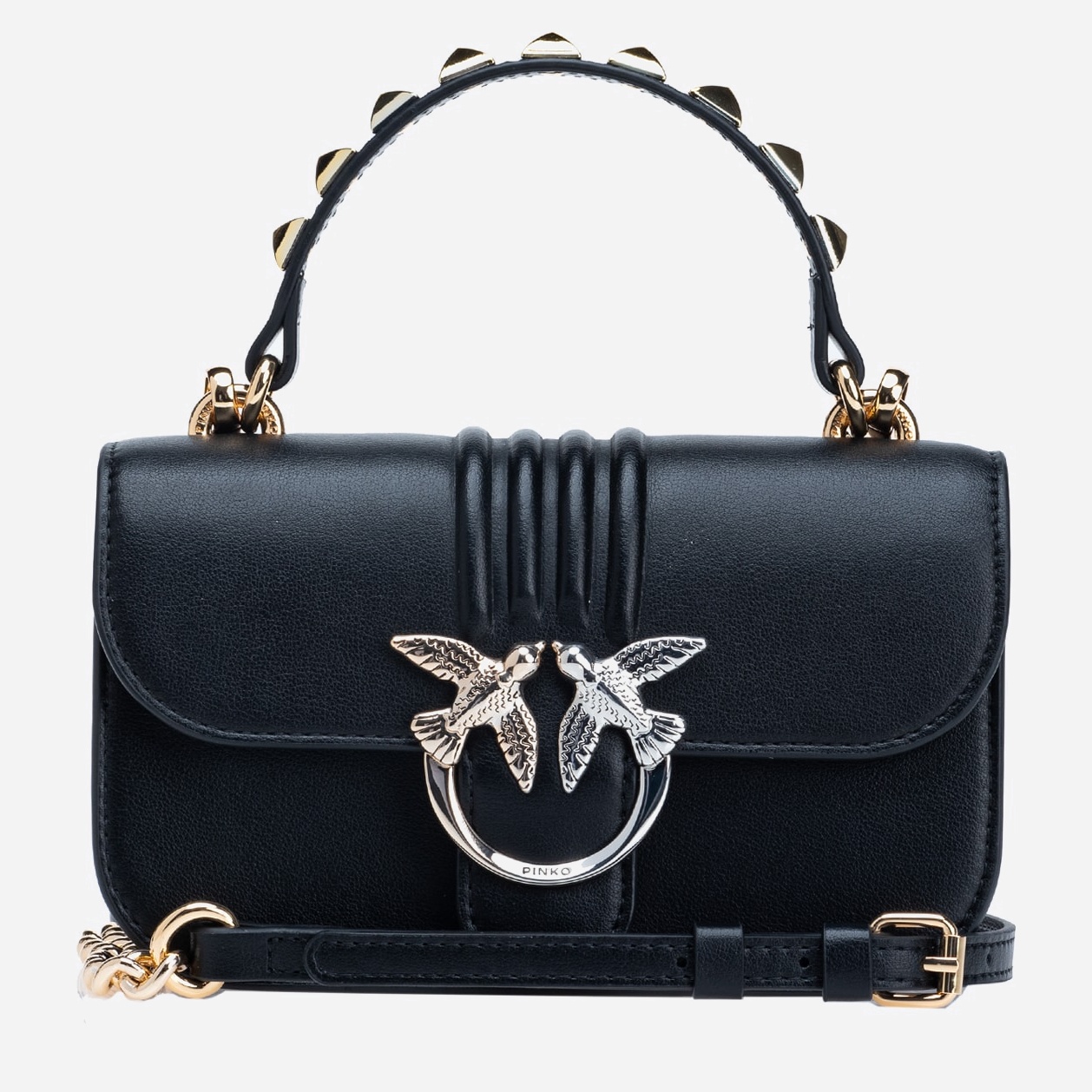 Сумка кросс-боди женская кожаная Pinko Mini Love Bell Bag 100620A0O1 ...