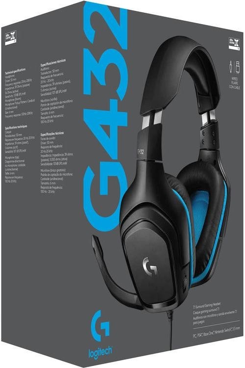 Наушники Logitech G432 купить в интернет-магазине ROZETKA - Наушники ...