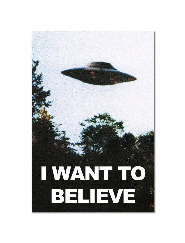 Постер плакат FNBK Я хочу верить (The X-Files) 30x40 см – фото, отзывы ...