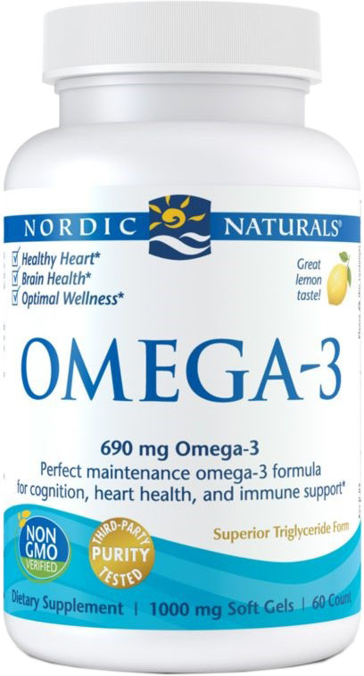 Харчова добавка Nordic Naturals Омега-3 60 капсул (768990017605) – фото ...